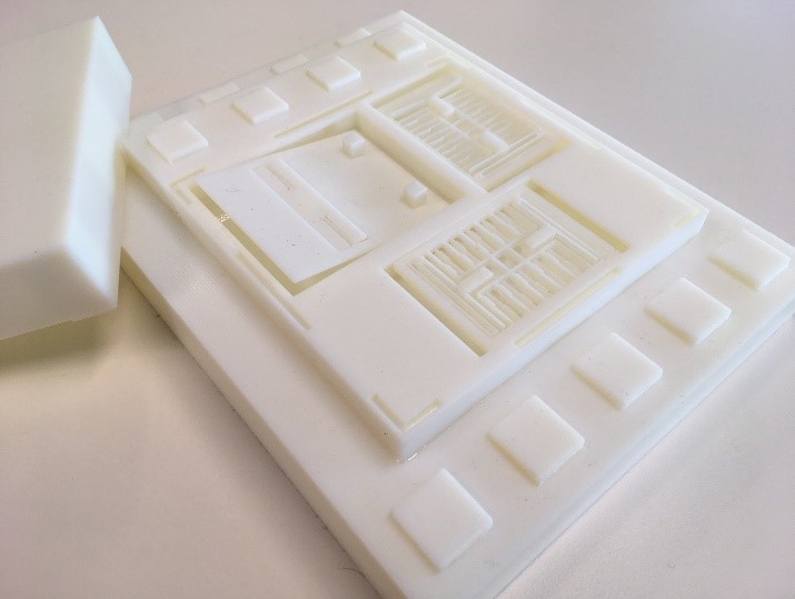 3D printed accelerometer developed by ESR Mohamed Ashour at BOSCH ...